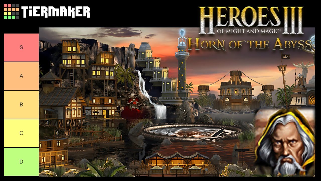 Tierlist of Cove Units in HoMM3: HotA - YouTube