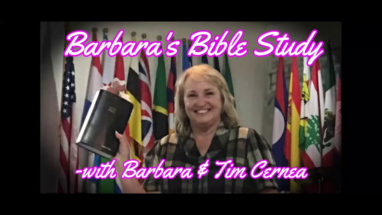 Barbara's Bible Study: Introduction - YouTube