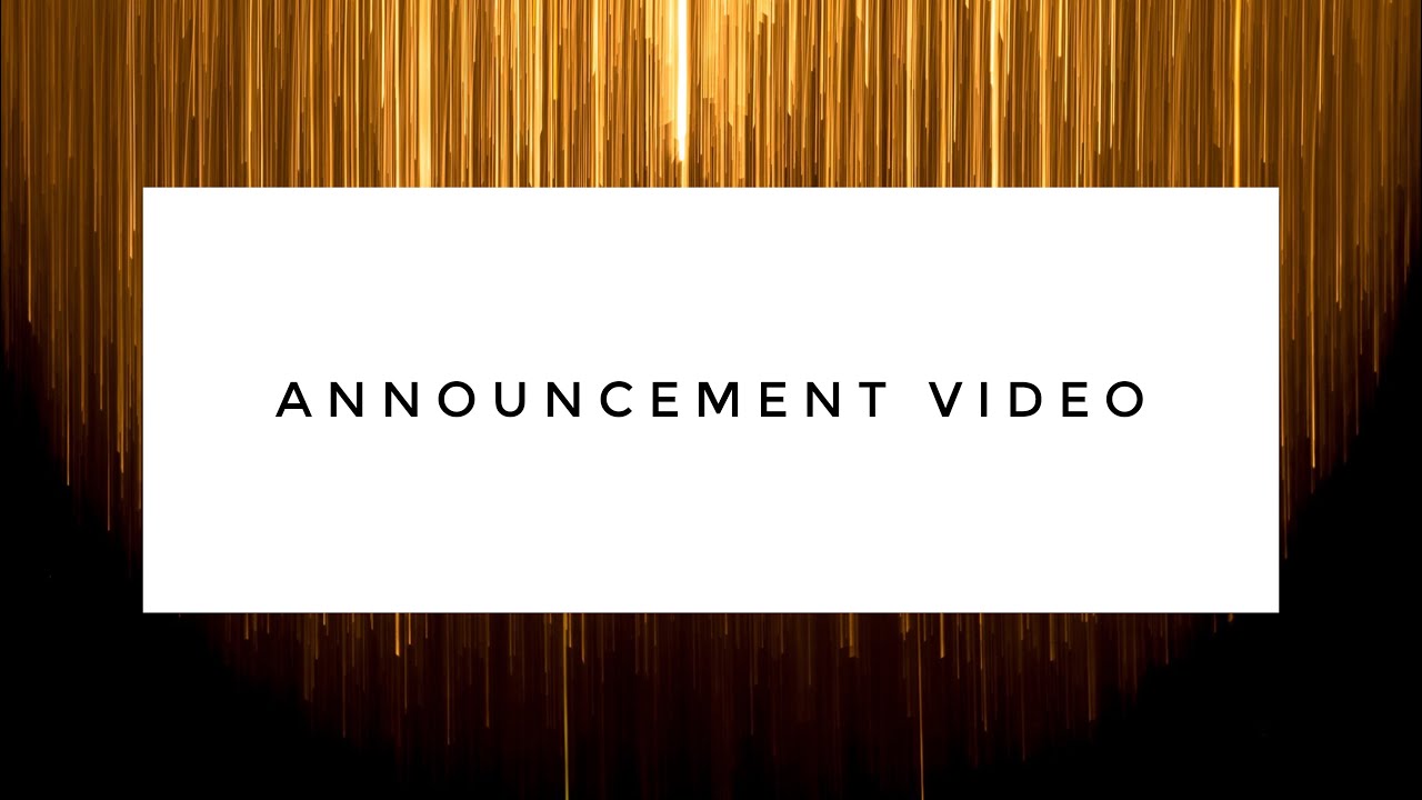 Spring Announcement Video (2020) - YouTube