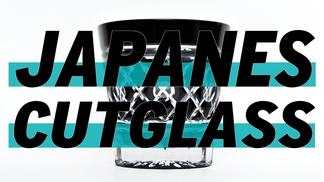 Japan art discovery Faceted glass cup made by traditional techniques ...