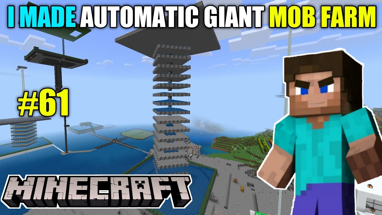 #61 | I Made Automatic Giant Mob Farm In Minecraft |(Hindi)| Ultra ...