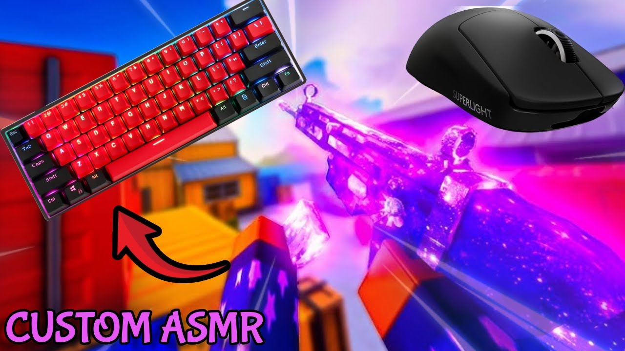 New Keyboard & New Mouse ASMR | Roblox Rivals - YouTube