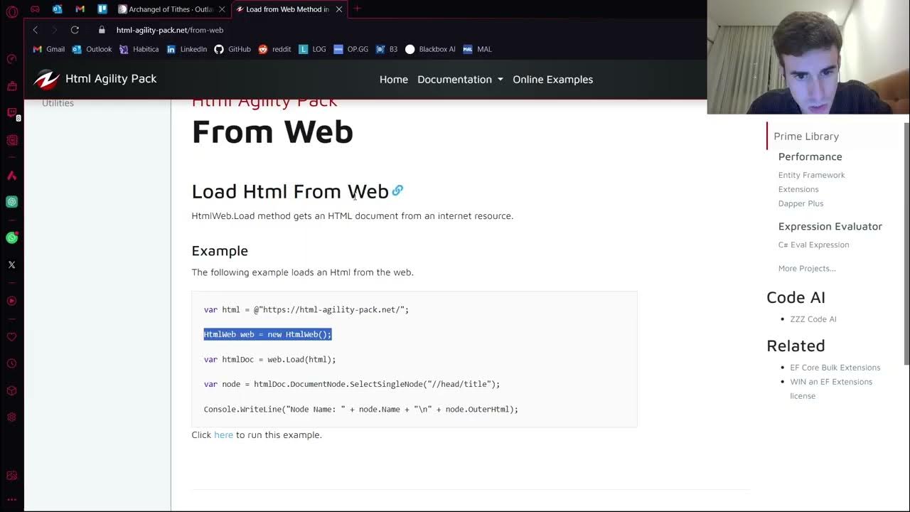 Web Scraping C# - Html Agility Pack - YouTube