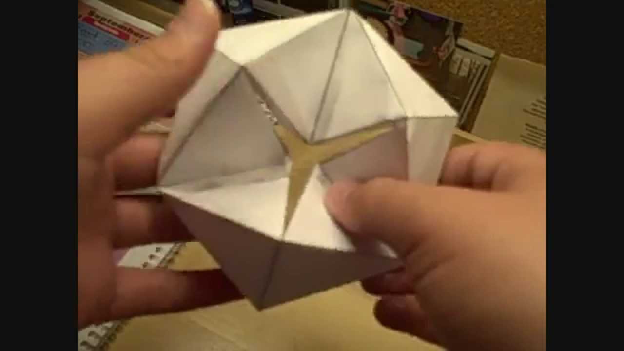 Paper toy/kaleidoscope compilation - YouTube