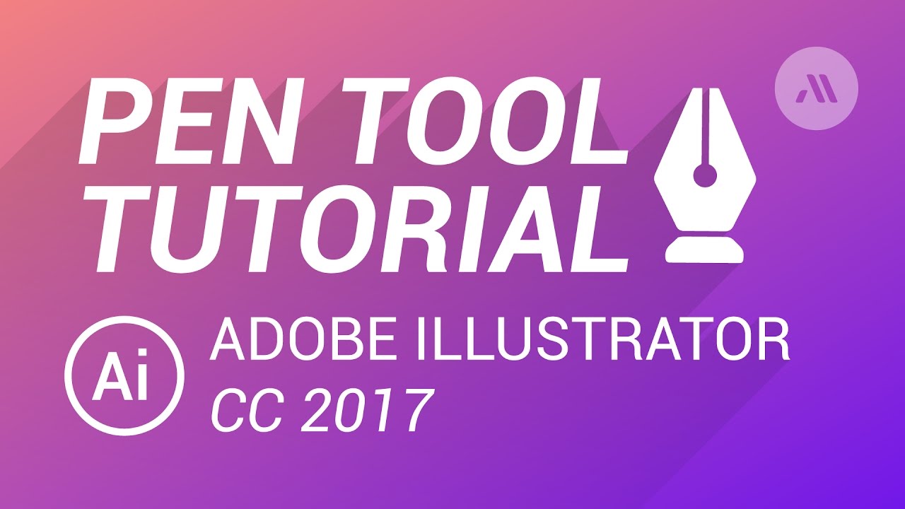 Basic Pen Tool Tutorial (Adobe Illustrator CC 2017) - YouTube