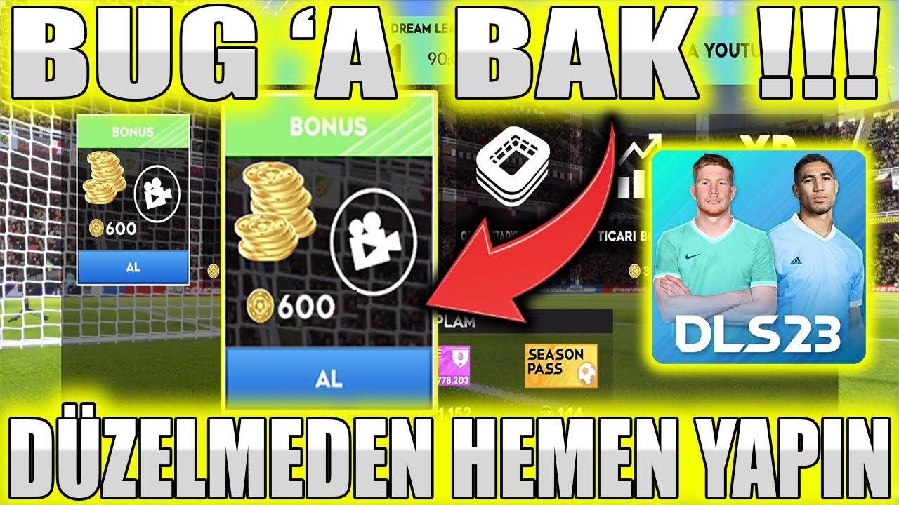 DLS 23 - ALTIN KASMA BUGU - MAÇ OYNAMADAN PARA KASMA - DREAM LEAGUE ...