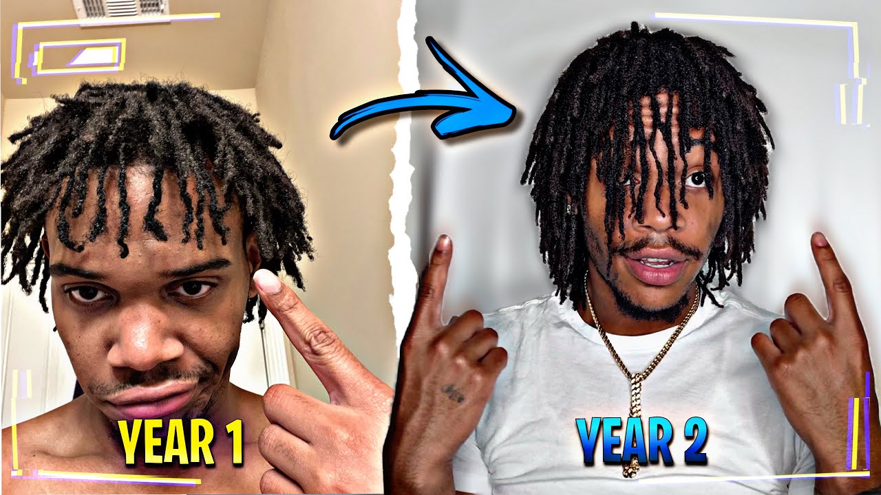 SEMI FREEFORM DREADS | 2 YEAR UPDATE 😍 - YouTube