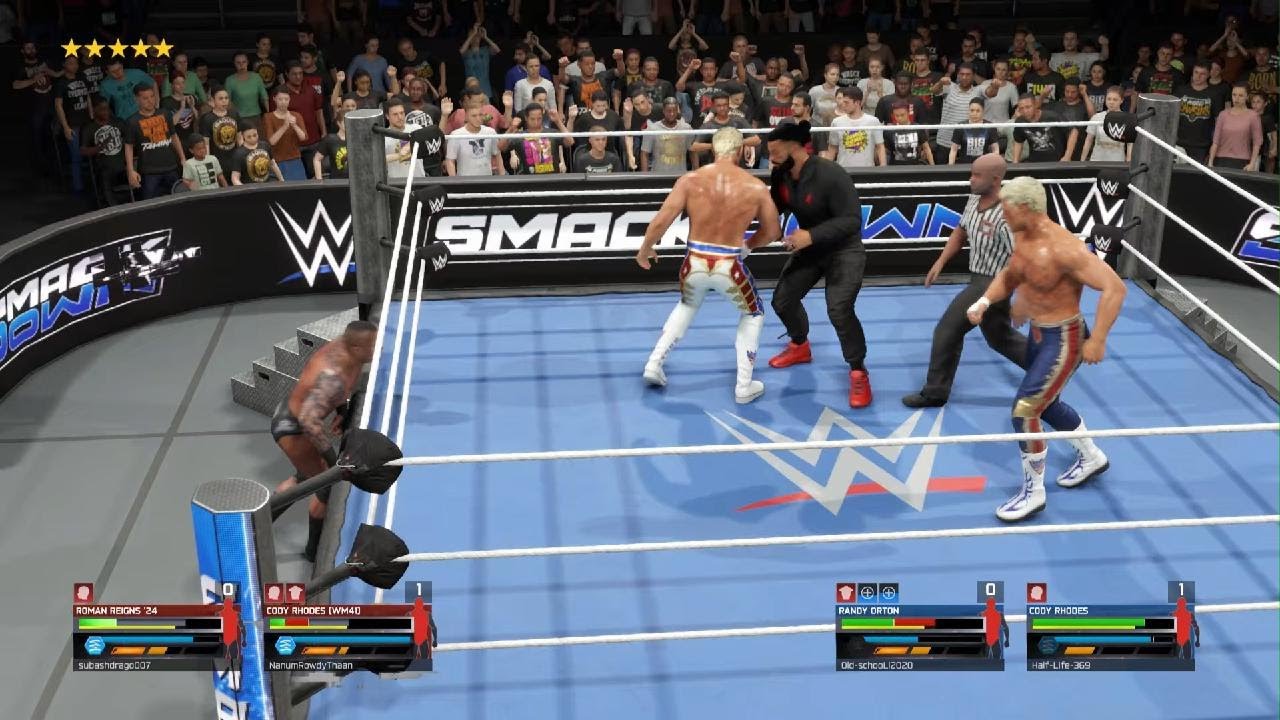 WWE 2K25 Online 2v2 Match PS5 4k Tamil Part3 - YouTube