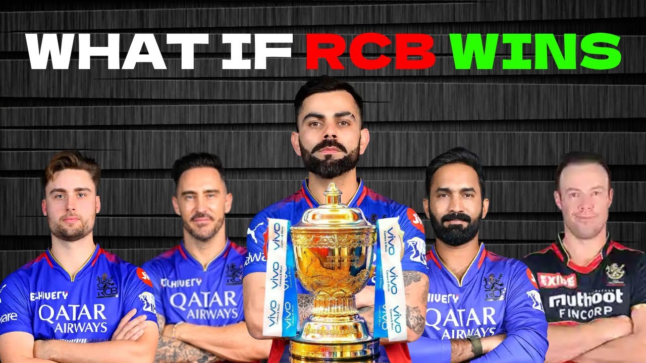 What Happens if RCB Won the IPL Trophy ? - YouTube