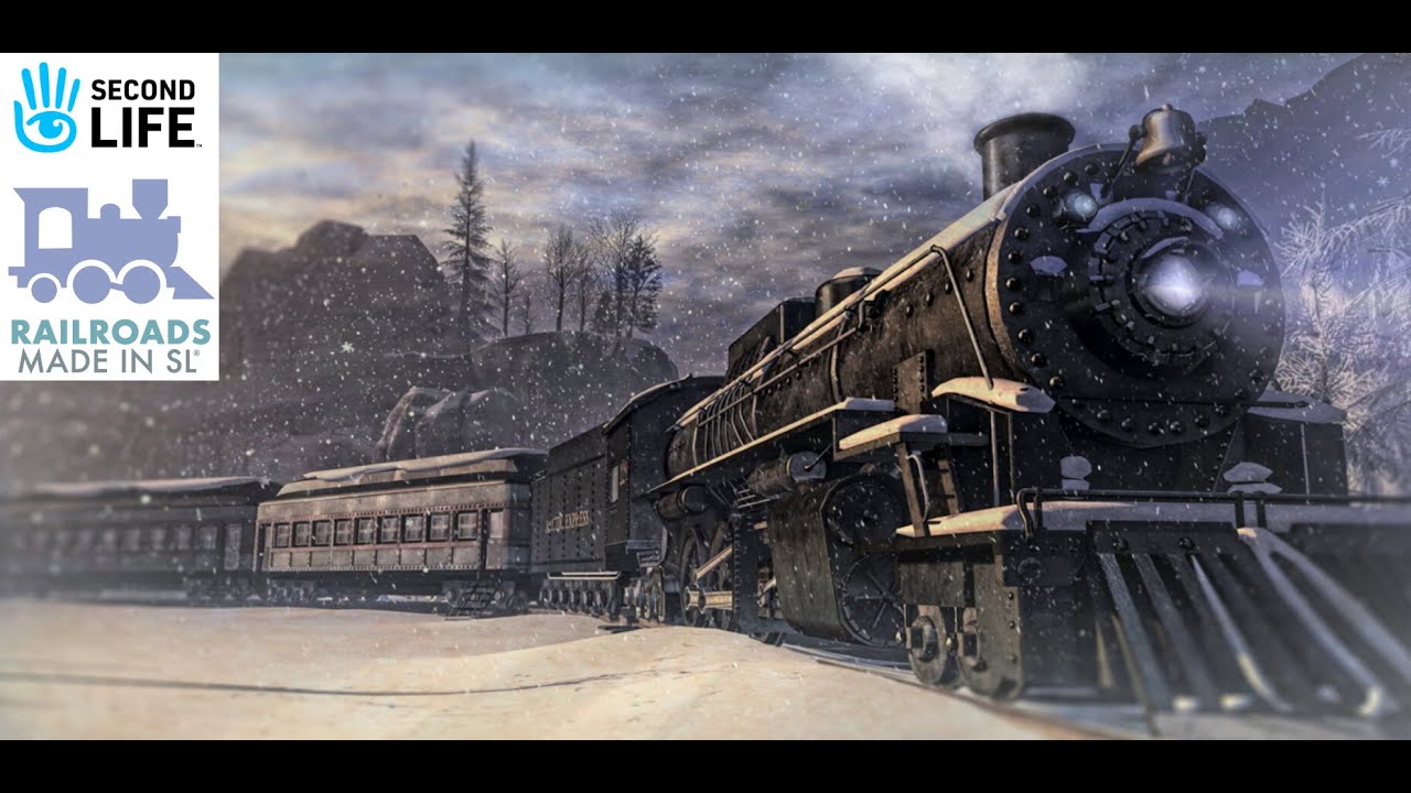 Railroads Made in Second Life - Part 1 - YouTube
