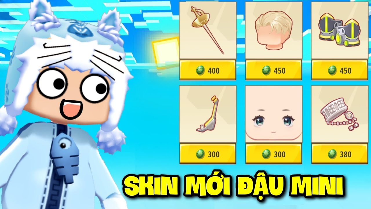 MINI WORLD BẤT NGỜ BÁN SKIN DIY VĨNH VIỄN BẰNG ĐẬU! MEOWPEO THỬ THÁCH ...