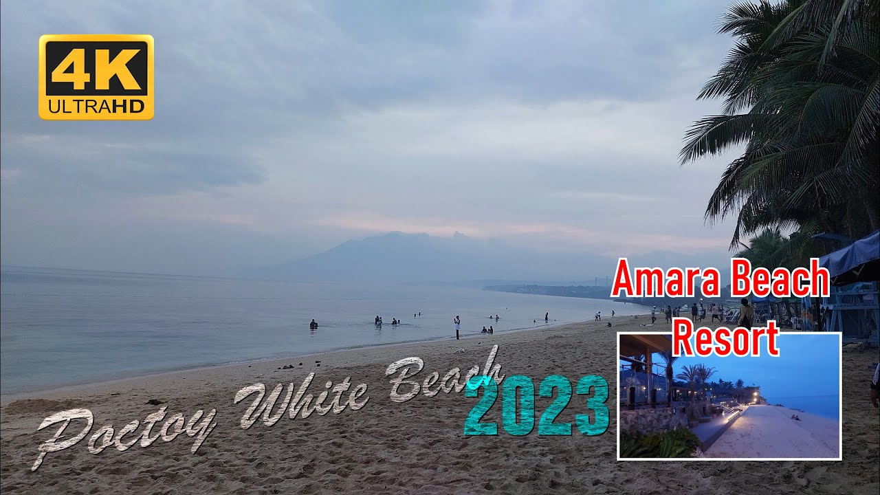 Poctoy White Beach and soon to open Amara Beach Resort | Torrijos ...
