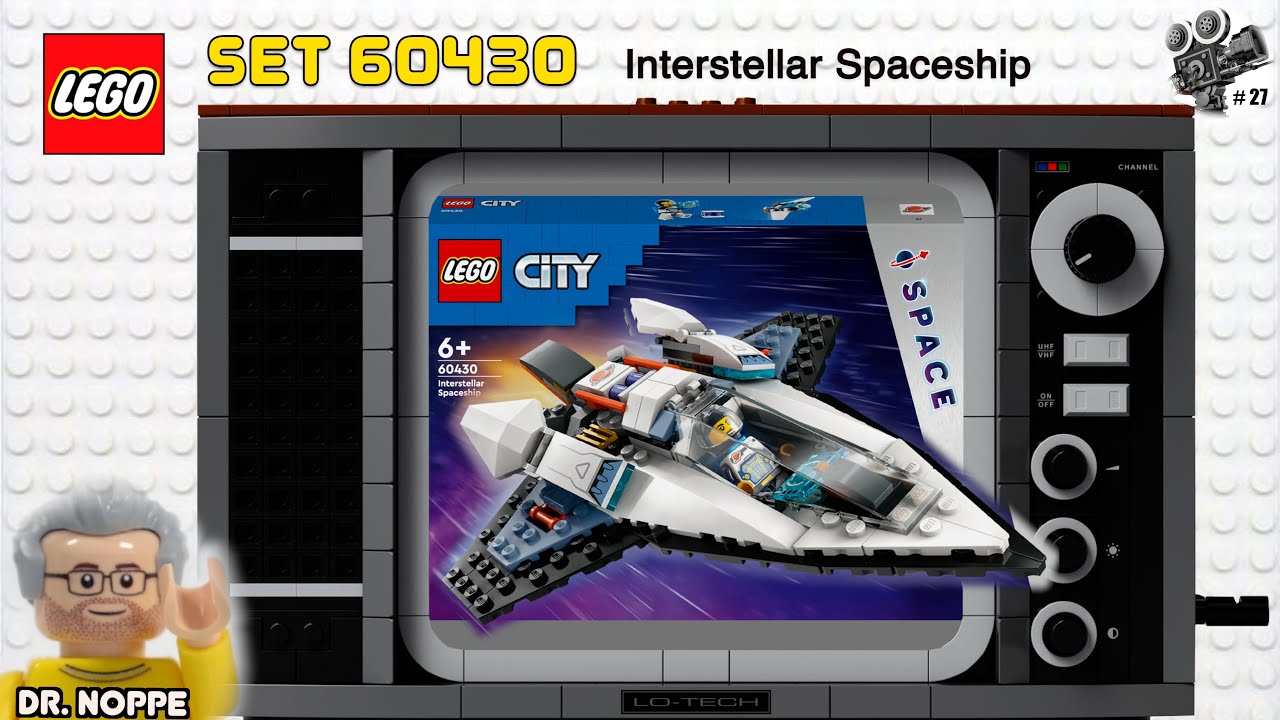 Review des LEGO Space Sets: 60430, Interstellar Spaceship - YouTube