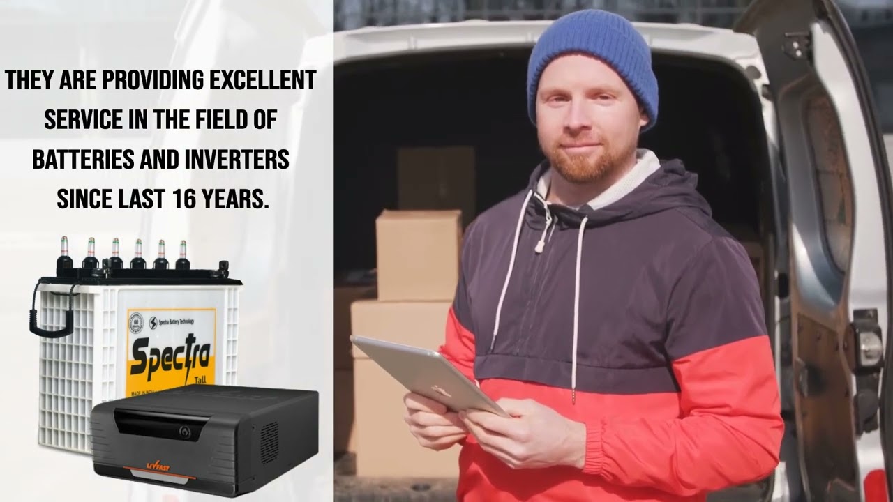 Battery Or inverter Advertisement with Motion Graphics & Animation ...