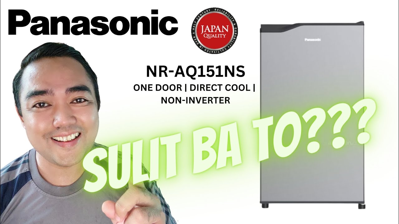 PANASONIC NR-AQ151NS ONE DOOR | DIRECT COOL | NON-INVERTER | 5.2CU.FT # ...