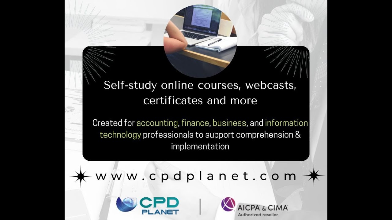 Explore CPD PLANET to choose from 600 + Courses offered by CIMA - YouTube