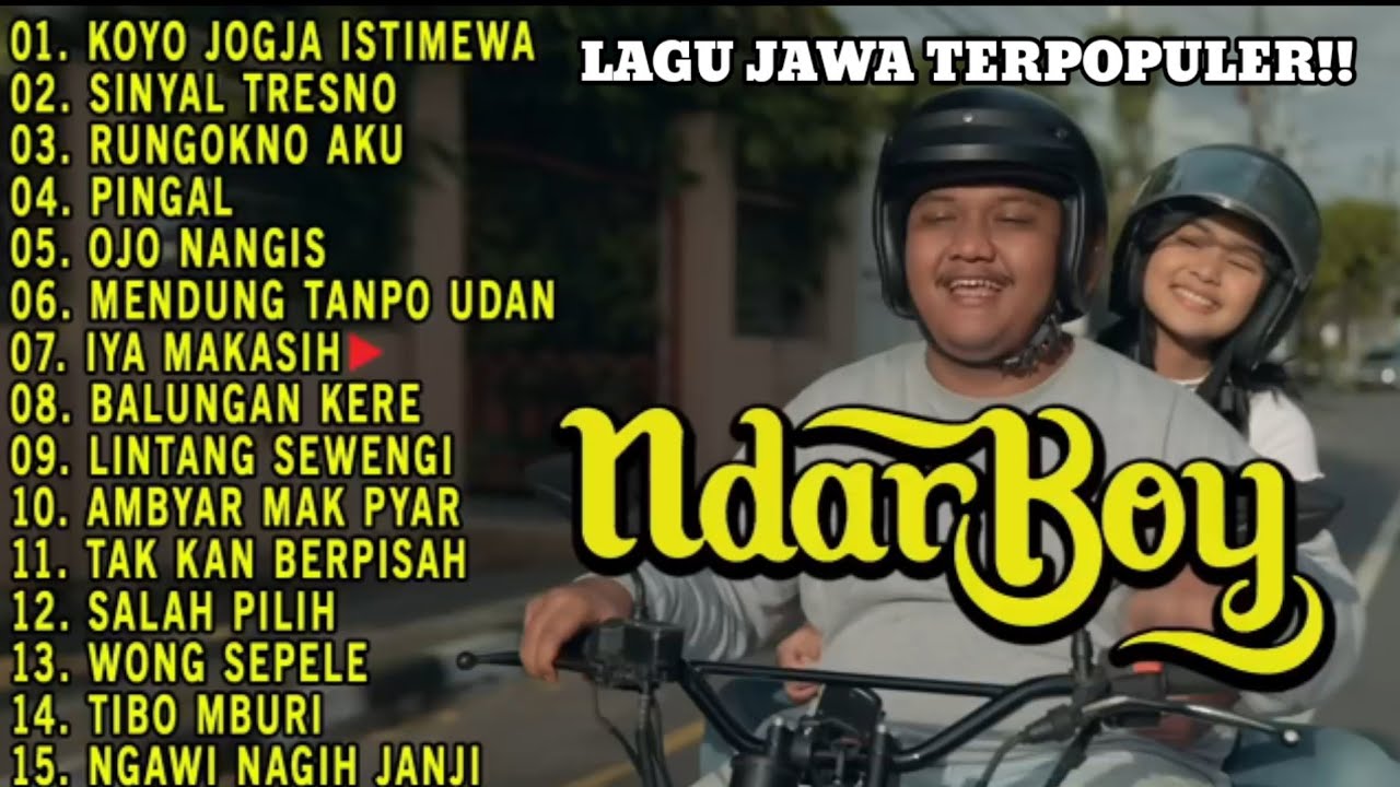 Ndarboy Genk || full album terbaru 2022 || KOYO JOGJA ISTIMEWA ...