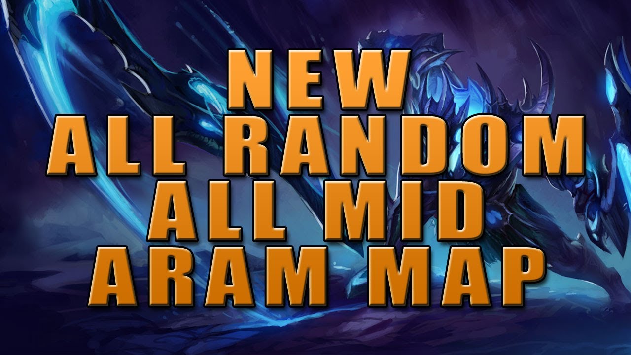 NEW All Random All Mid ARAM Map & Mechanics - YouTube