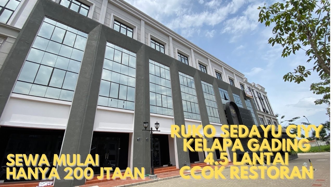 Ruko kelapa gading sedayu city old shanghai - YouTube