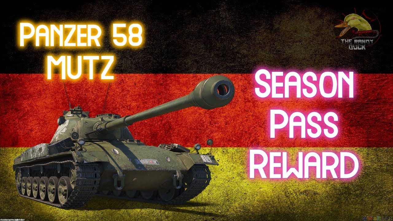 Panzer 58 Mutz: Season Pass Reward! II Wot Console - World of Tanks ...