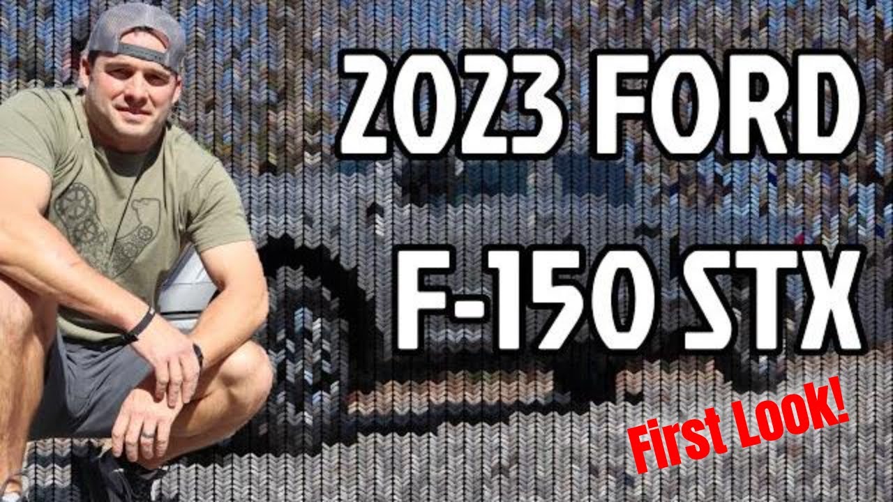 See the First Look of the 2023 Ford F-150 STX! - YouTube