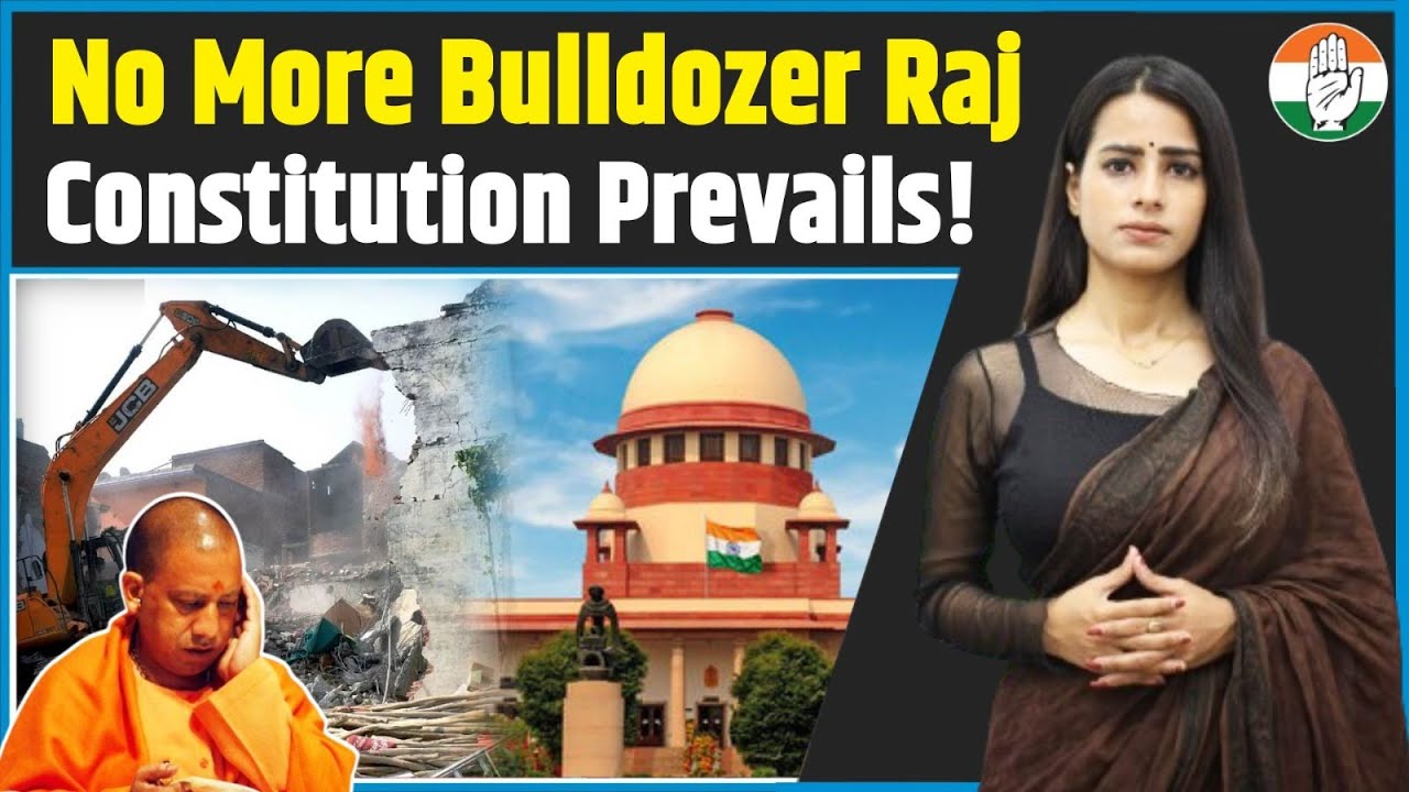 End of Bulldozer Raj: Supreme Court Triumphs! | CM Yogi Adityanath ...