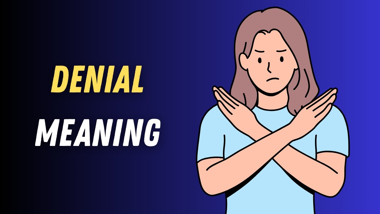 Denial Meaning in English | Denial Explained Simply with Examples - YouTube