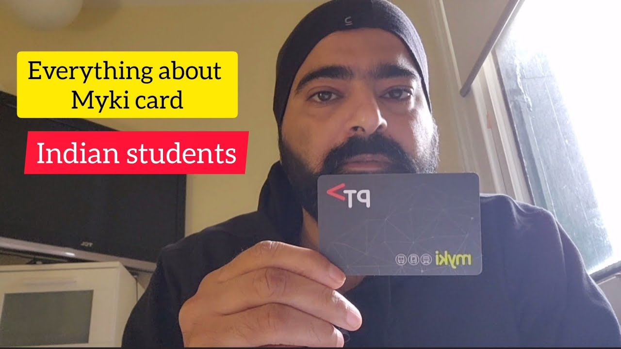 Everything about Myki card in Australia for indian students - YouTube