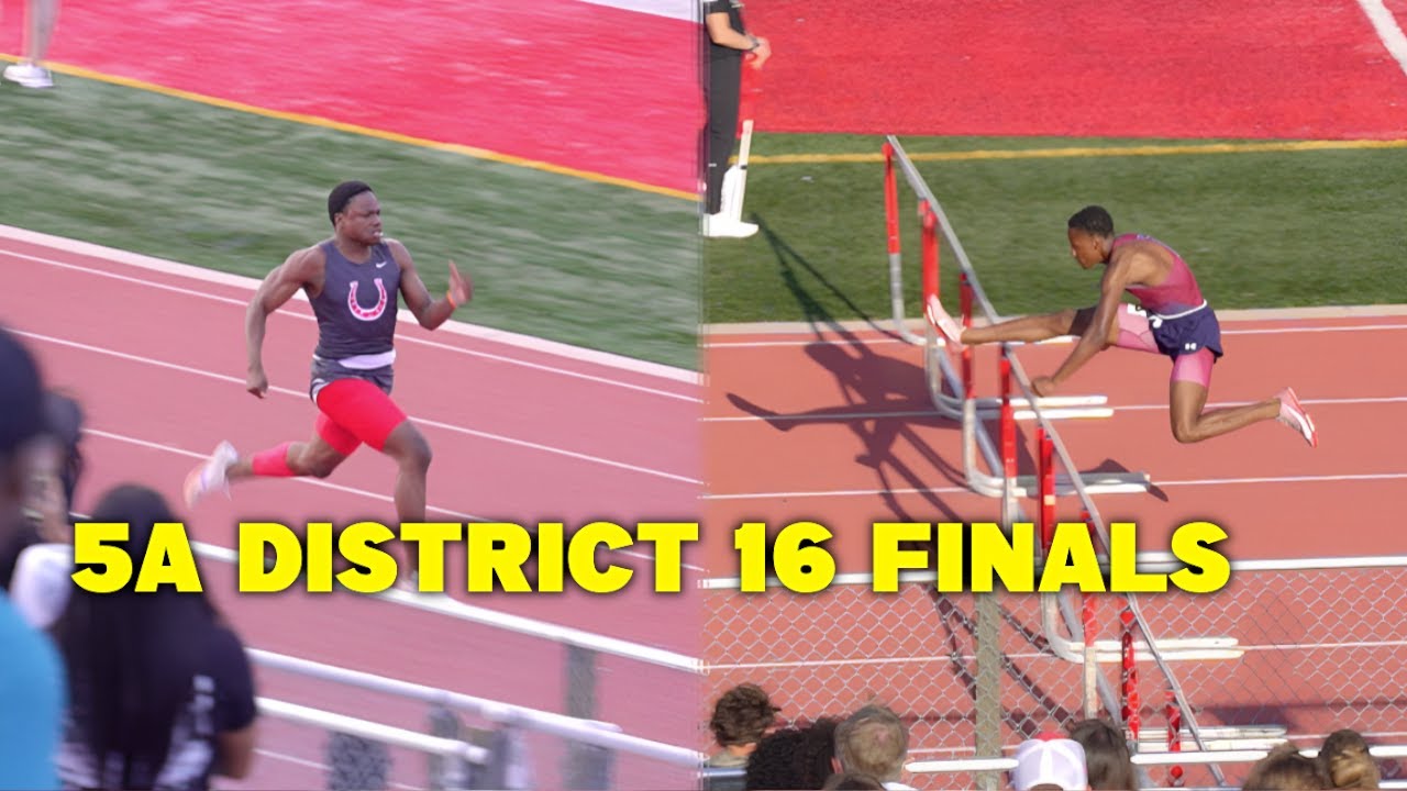 KENDRICK JONES GOES OFF!! 5A District 16 Finals 2025 - YouTube