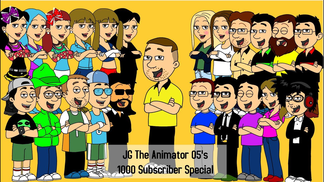 JG The Animator 05's 1000 Subscriber Special - YouTube