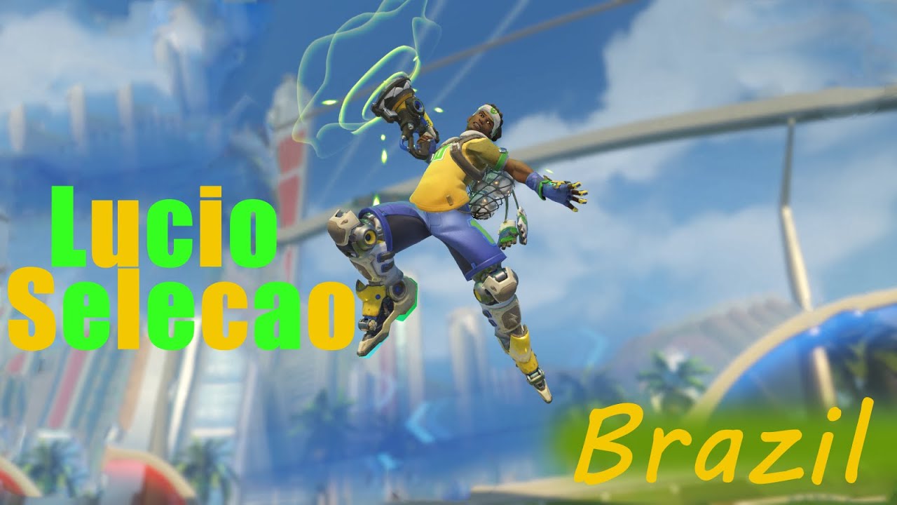 Overwatch Skin Review : Lucio Selecao - YouTube
