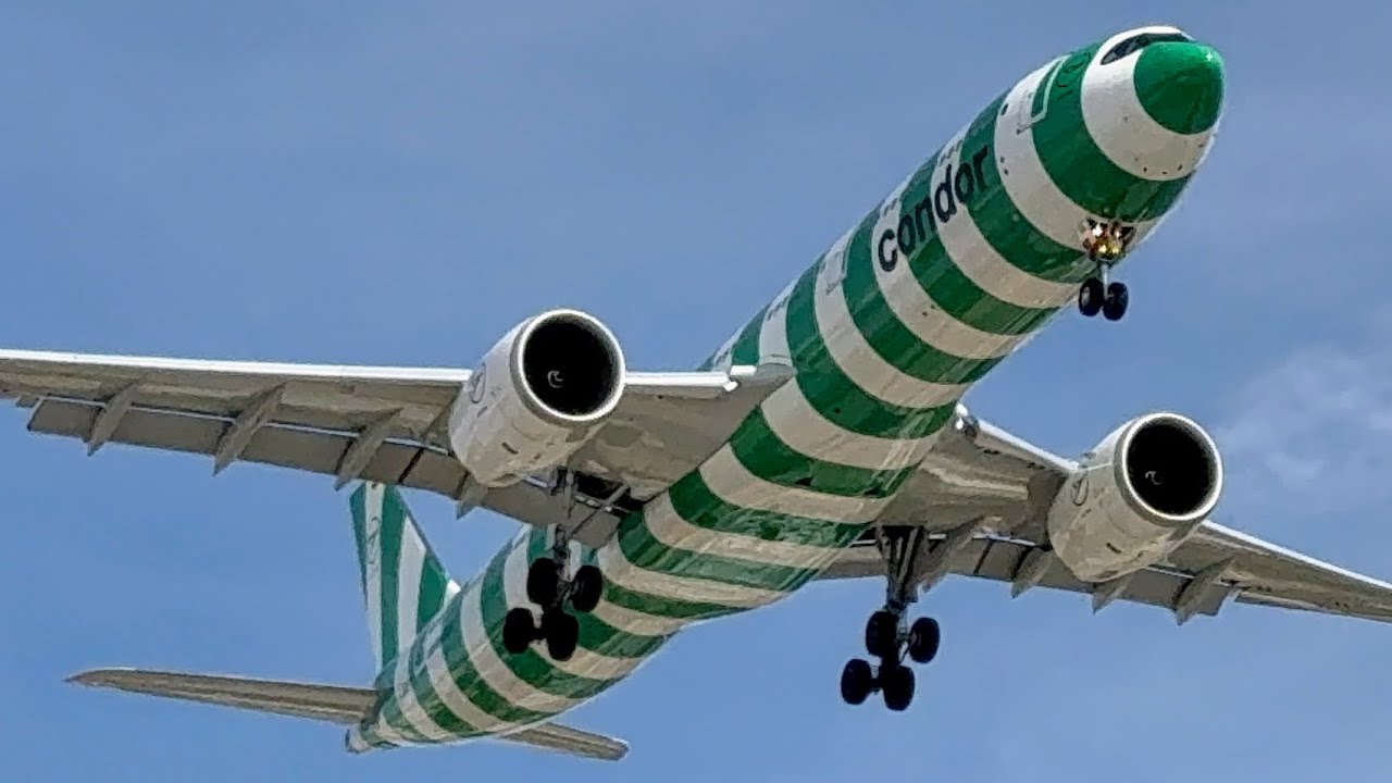 Condor (Green Island Livery) Airbus A330-941 Frankfurt (FRA) To Las ...