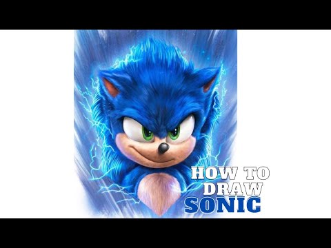 How to Draw The Epic Sonic - YouTube