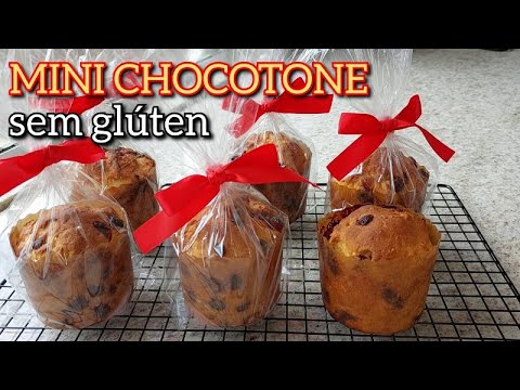 Mini Chocotone SEM GLÚTEN | FAÇA E VENDA | RENDA EXTRA FIM DE ANO ...