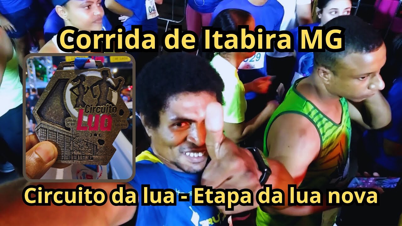 Corrida de rua em Itabira MG: Circuito da lua - Etapa da lua nova - YouTube