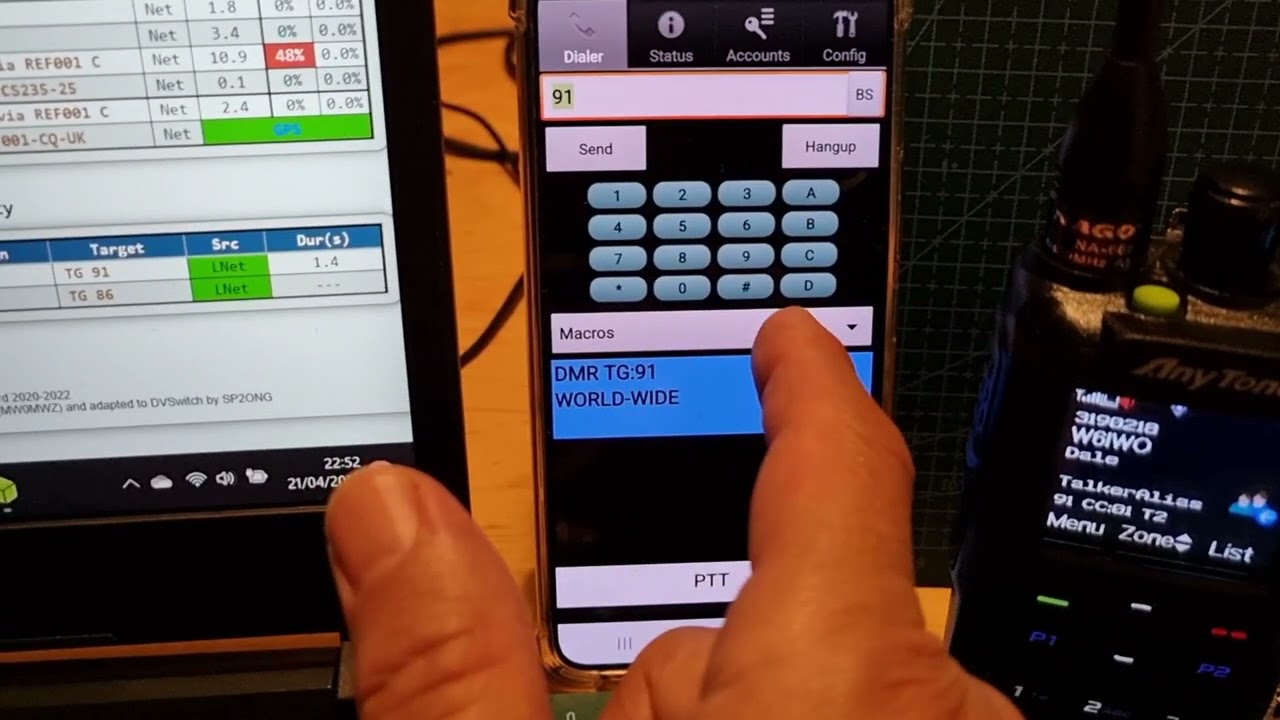 DVswitch Server Pi-star MMDVM Anytone 878 - UVII - YouTube