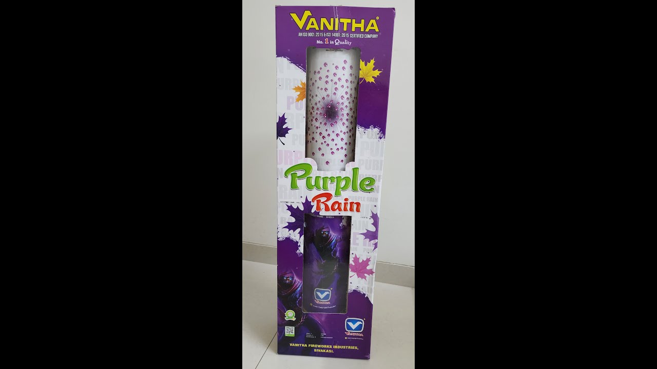 Purple Rain - Vanitha Fireworks #diwali2022 #sivakasicrackers # ...