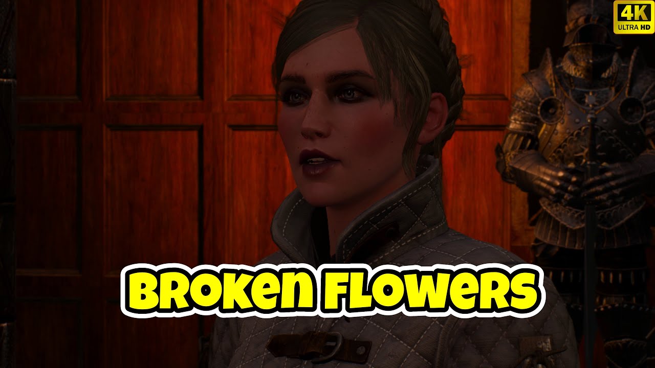 The Witcher 3 Broken Flowers Walkthrough - YouTube