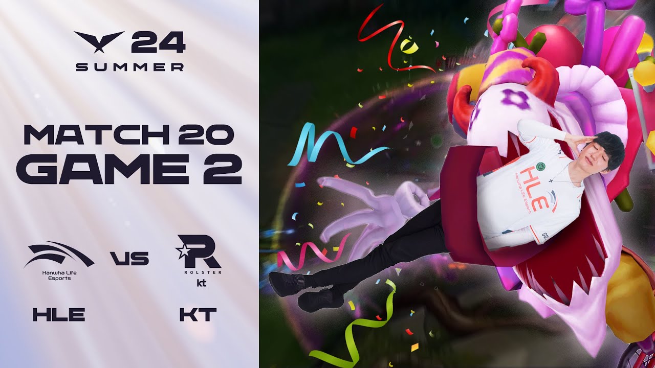 서프라이즈~! | HLE vs. KT 게임2 하이라이트 | 06.23 | 2024 LCK 서머 스플릿 - YouTube