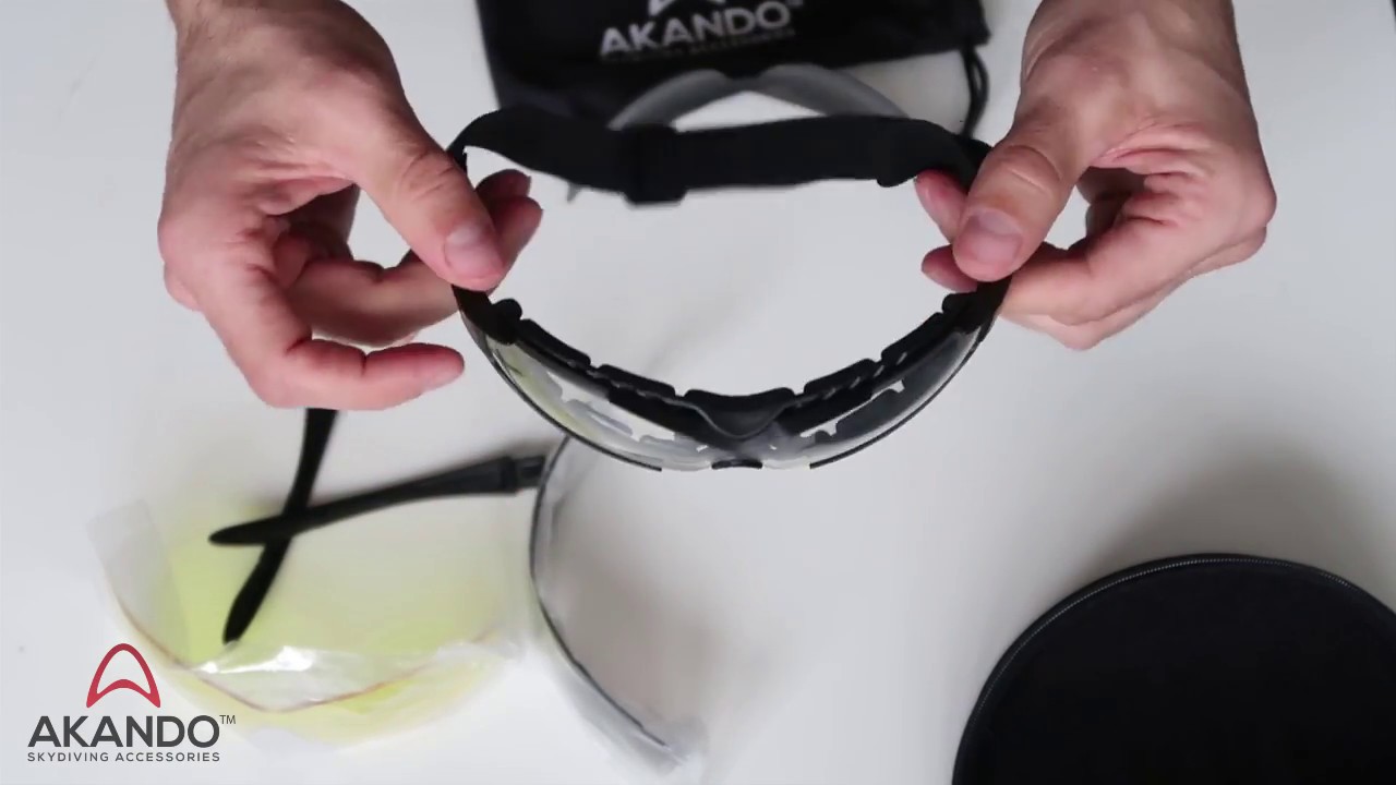 Akando Extreme 3 Skydiving Sunglasses - YouTube
