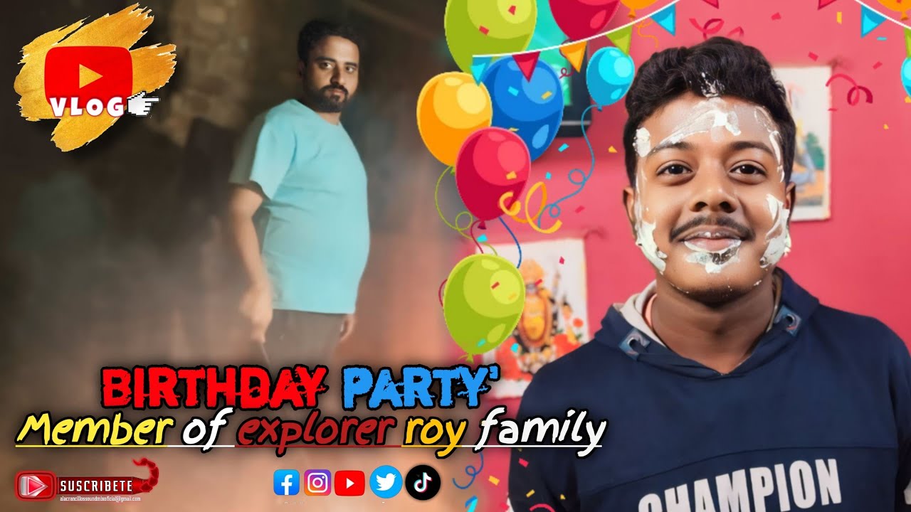 Roy family brother birthday - YouTube