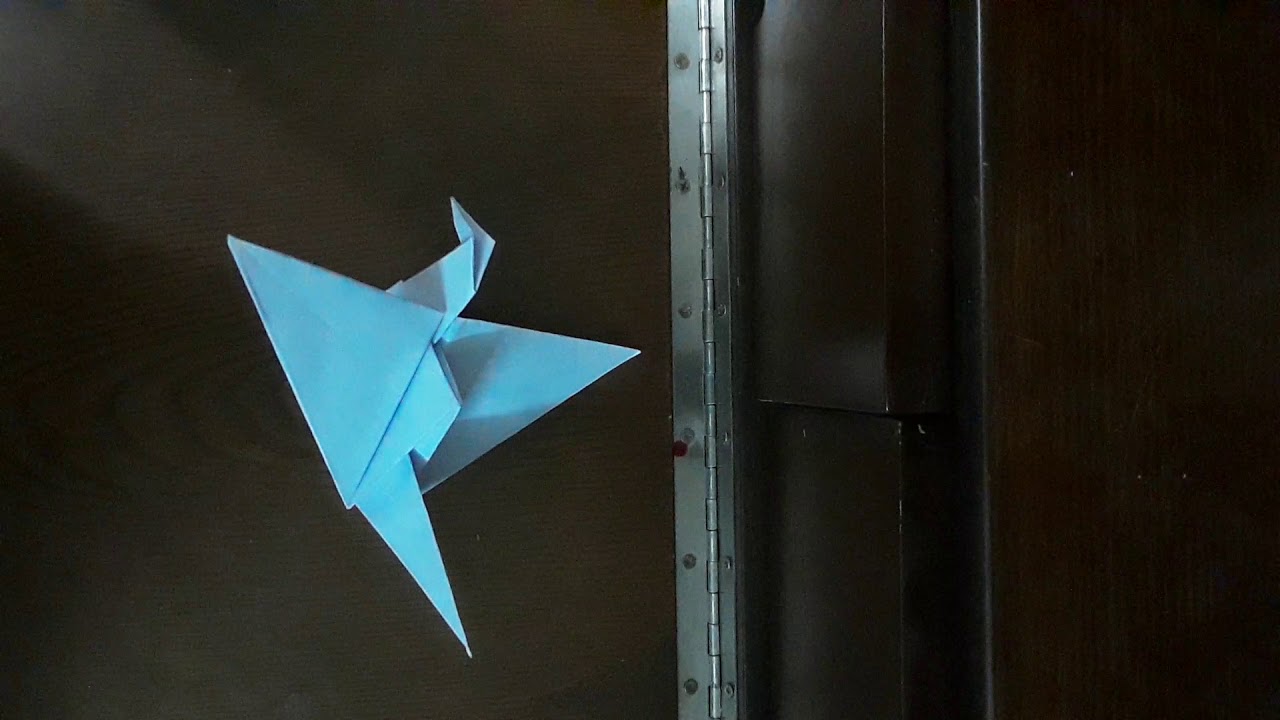 My Flapping Paper Bird - YouTube