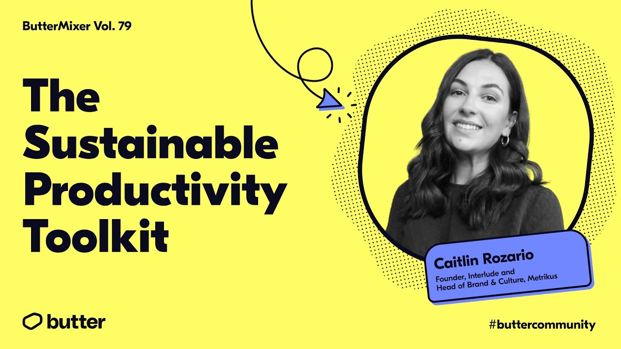 Sustainable Productivity Toolkit - YouTube