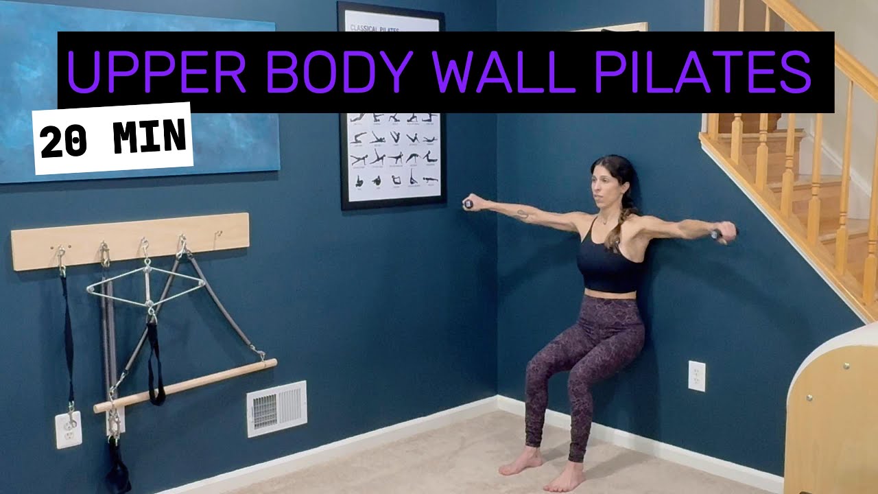 How to Do a Wall Pilates Workout for Upper Body & Core Strength - YouTube