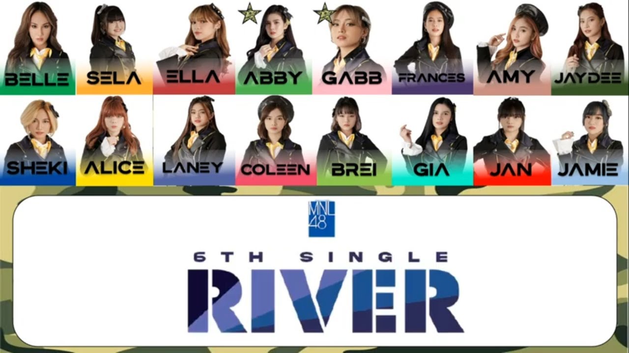 MNL48 - RIVER (COLOR CODED TAGALOG LYRICS) - YouTube