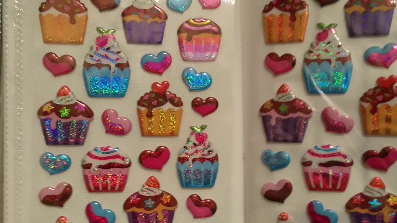 New Sticker Book 2018!! - YouTube