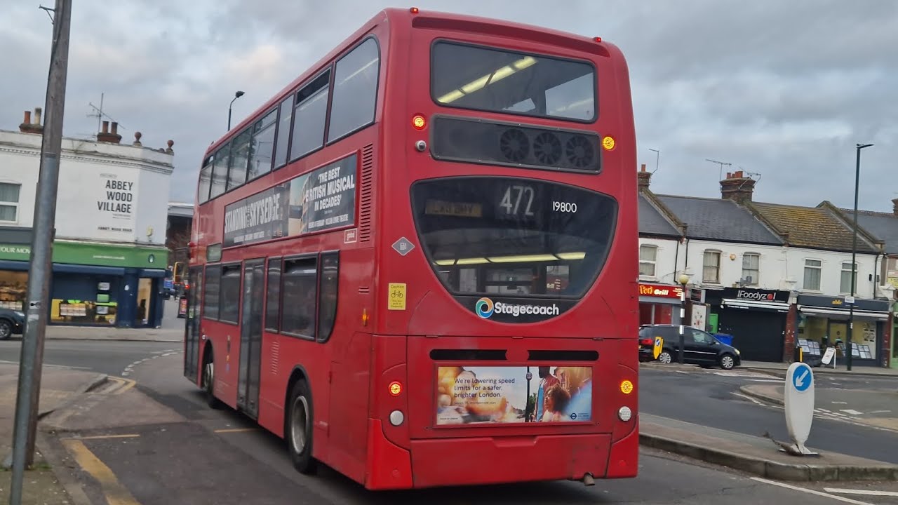 Stagecoach London 19800 LX11BHY Bus Route 472 | ADL Enviro 400 Voith ...
