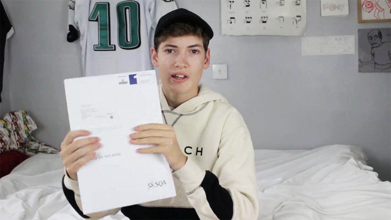 OPENING MY EXAM RESULTS ON CAMERA (REACTION) | 2019 - YouTube