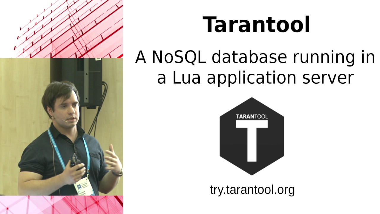 Осваиваем Tarantool 1.6 / Евгений Шадрин (Sberbank Digital Ventures) - YouTube