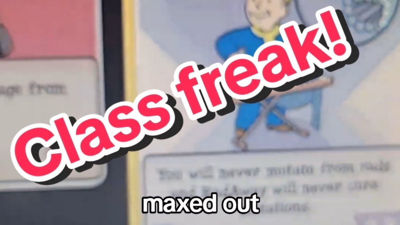 Class Freak! [Fallout76] - YouTube